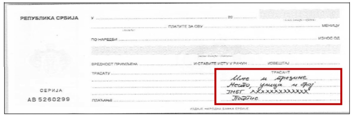 REGISTRACIJA MENICA – FT1P